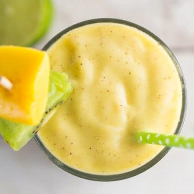 Mango Kiwi Smoothie (Easy, Vegan)- Veggie Chick