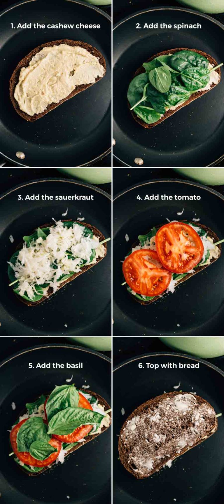 Veggie Reuben Sandwich with Cashew Cheese - Veggie Chick