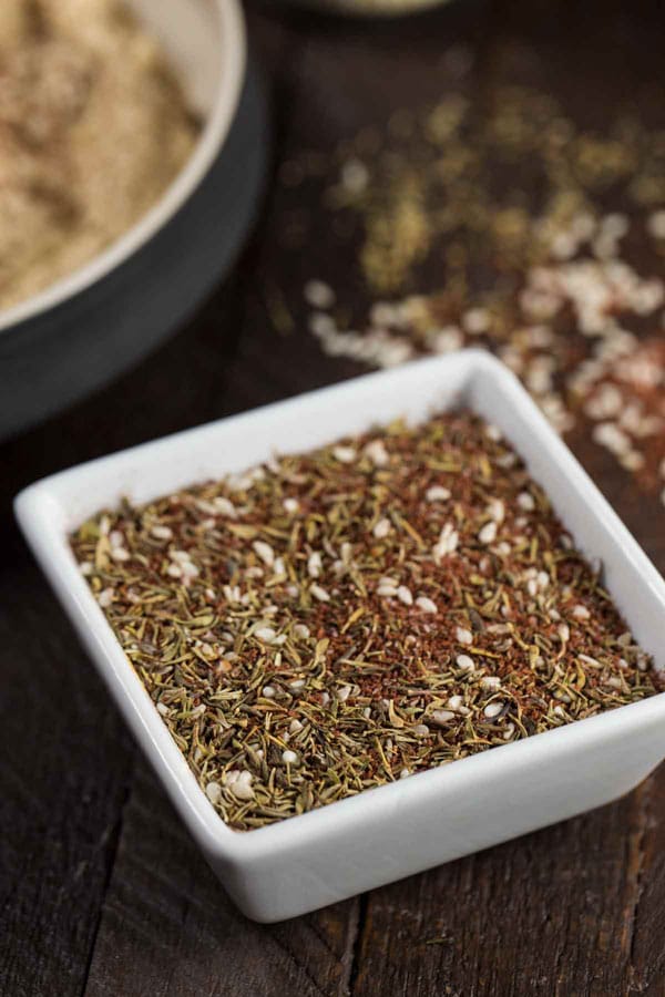 Za'atar Seasoning Blend- How to Make it at Home- The Veggie Chick