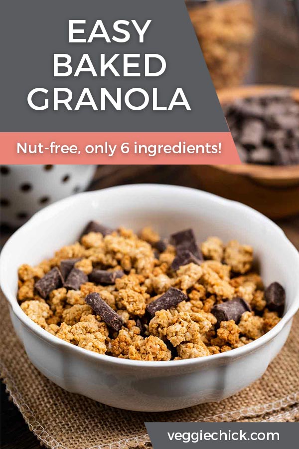 Easy Homemade Granola Recipe - How to Make Granola - Veggie Chick